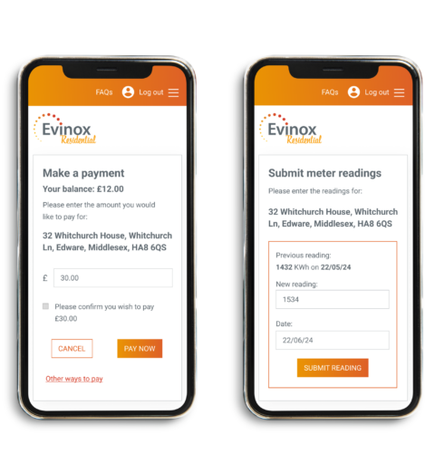 Web app | Evinox Residential
