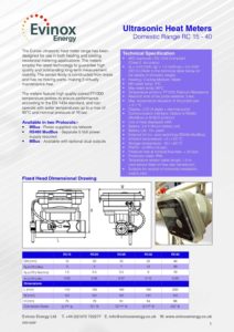 Domestic Heat Meters | Evinox Residential